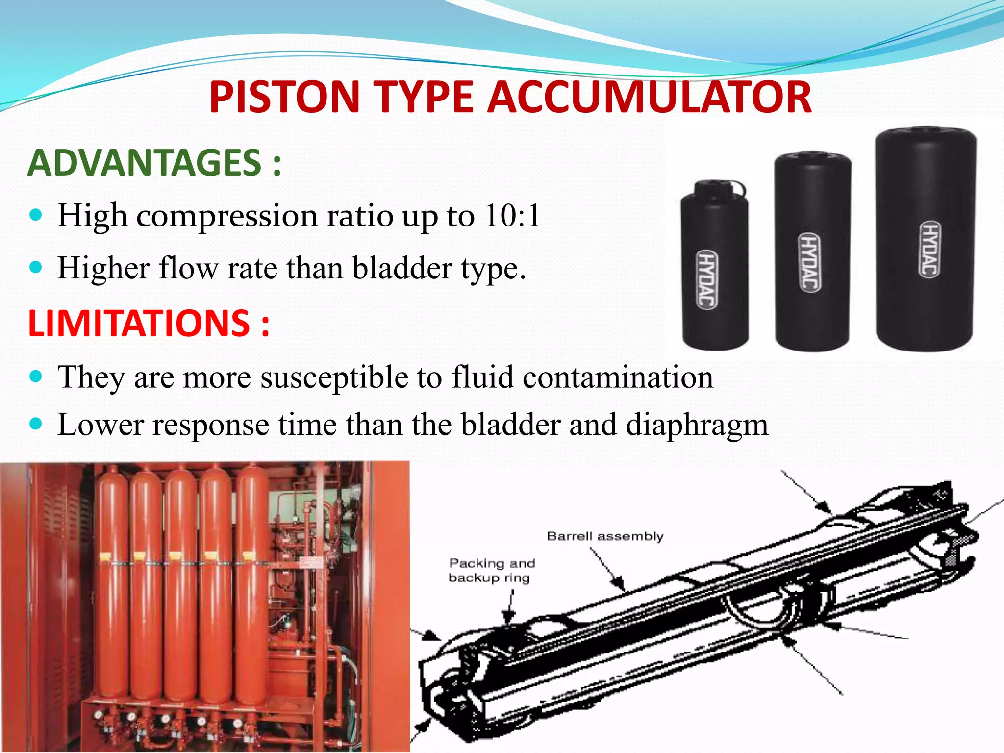 Hydraulic accumulator | PPTX