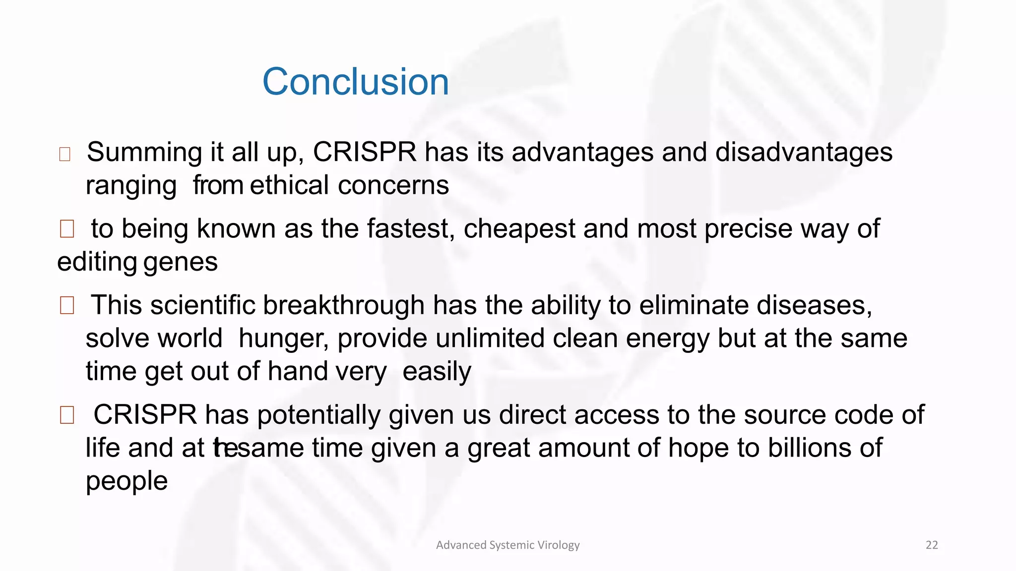 CRISPR-Cas system | PPTX