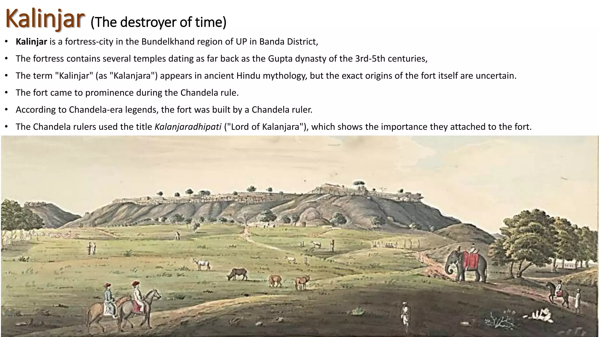 Art of Chandela Period, Central India | PPTX