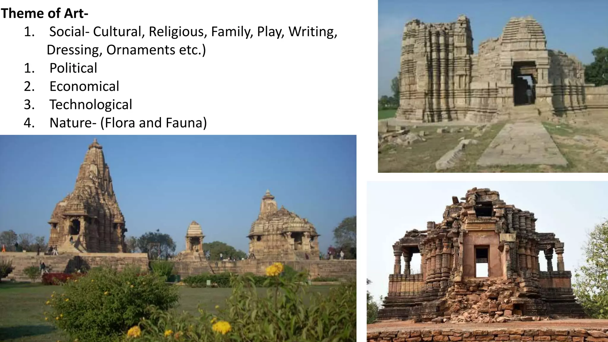 Art of Chandela Period, Central India | PPTX