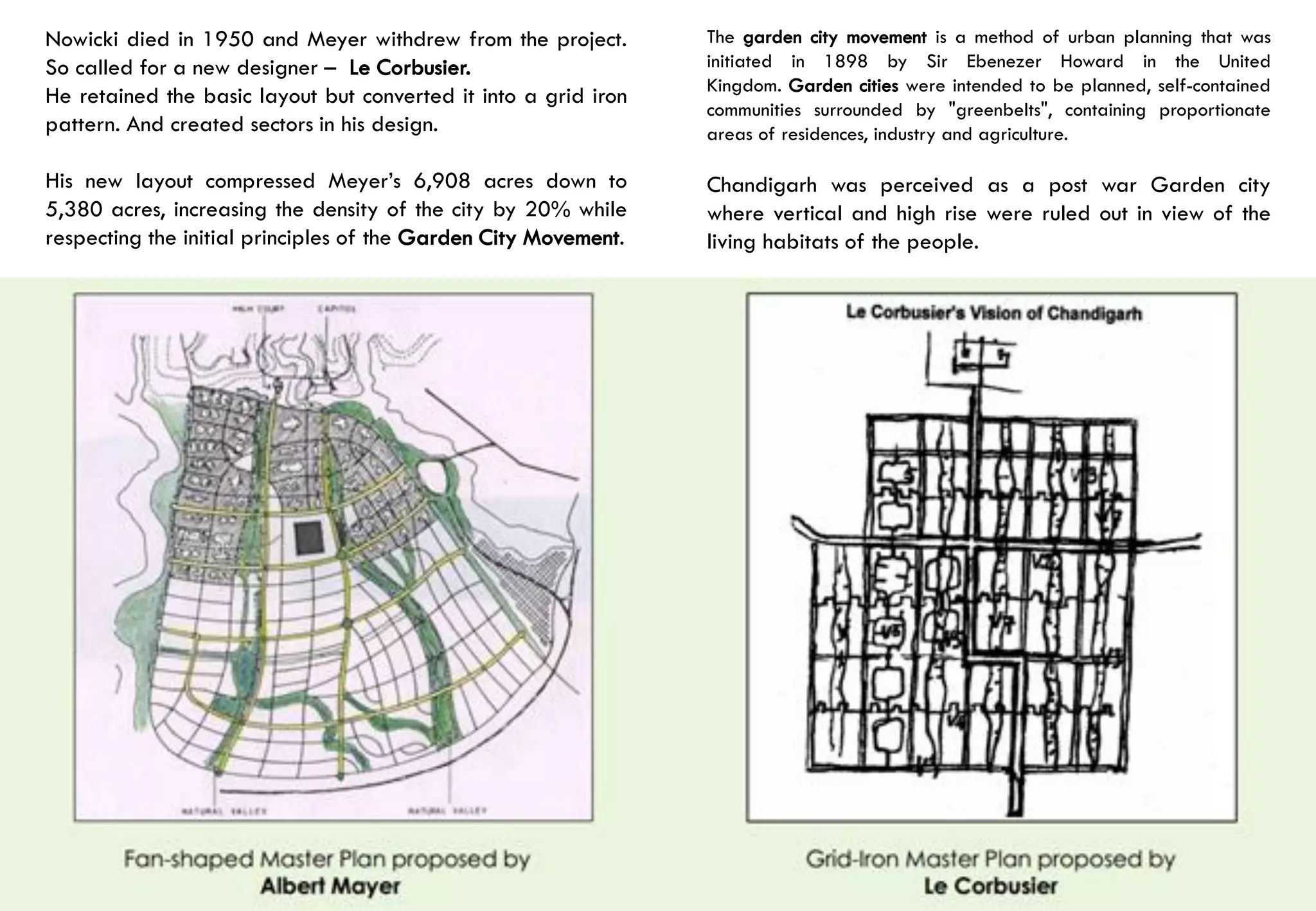 Chandigarh city planning by Le Corbusier | PDF