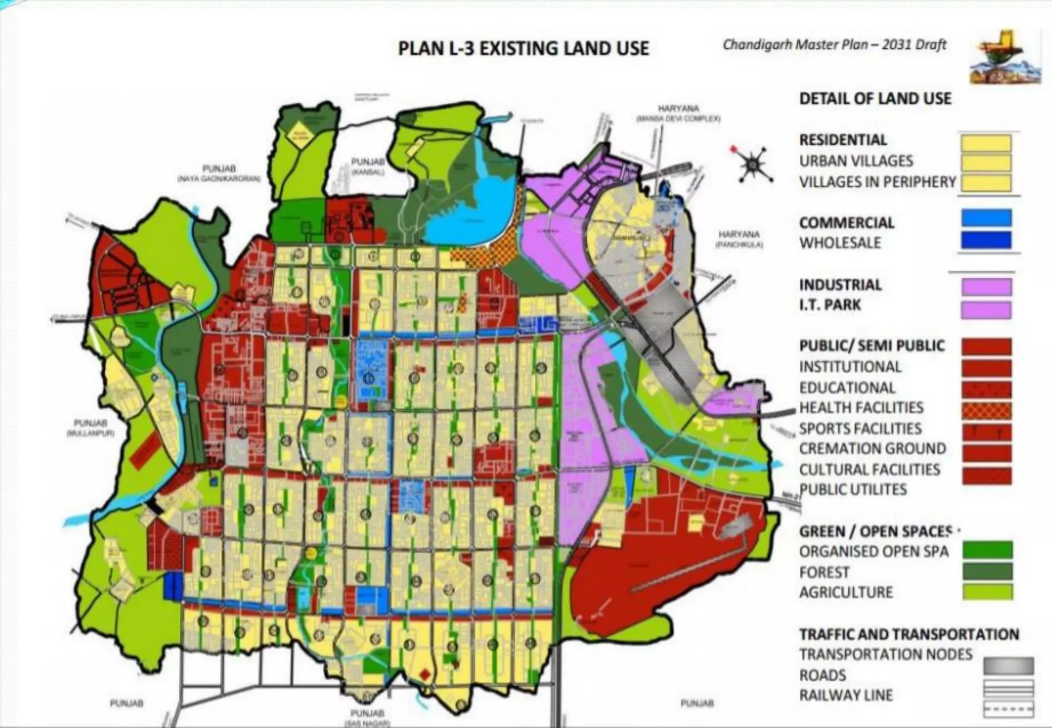Chandigarh city planning by Le Corbusier | PDF