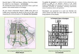 Chandigarh city planning by Le Corbusier | PDF