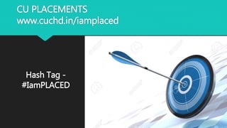 Chandigarh University Placements | PPTX