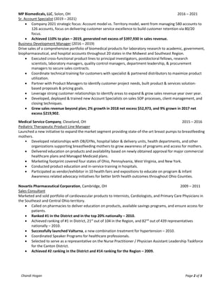 Chandi Hogan 2024 Elevated Healthcare Resume | DOCX
