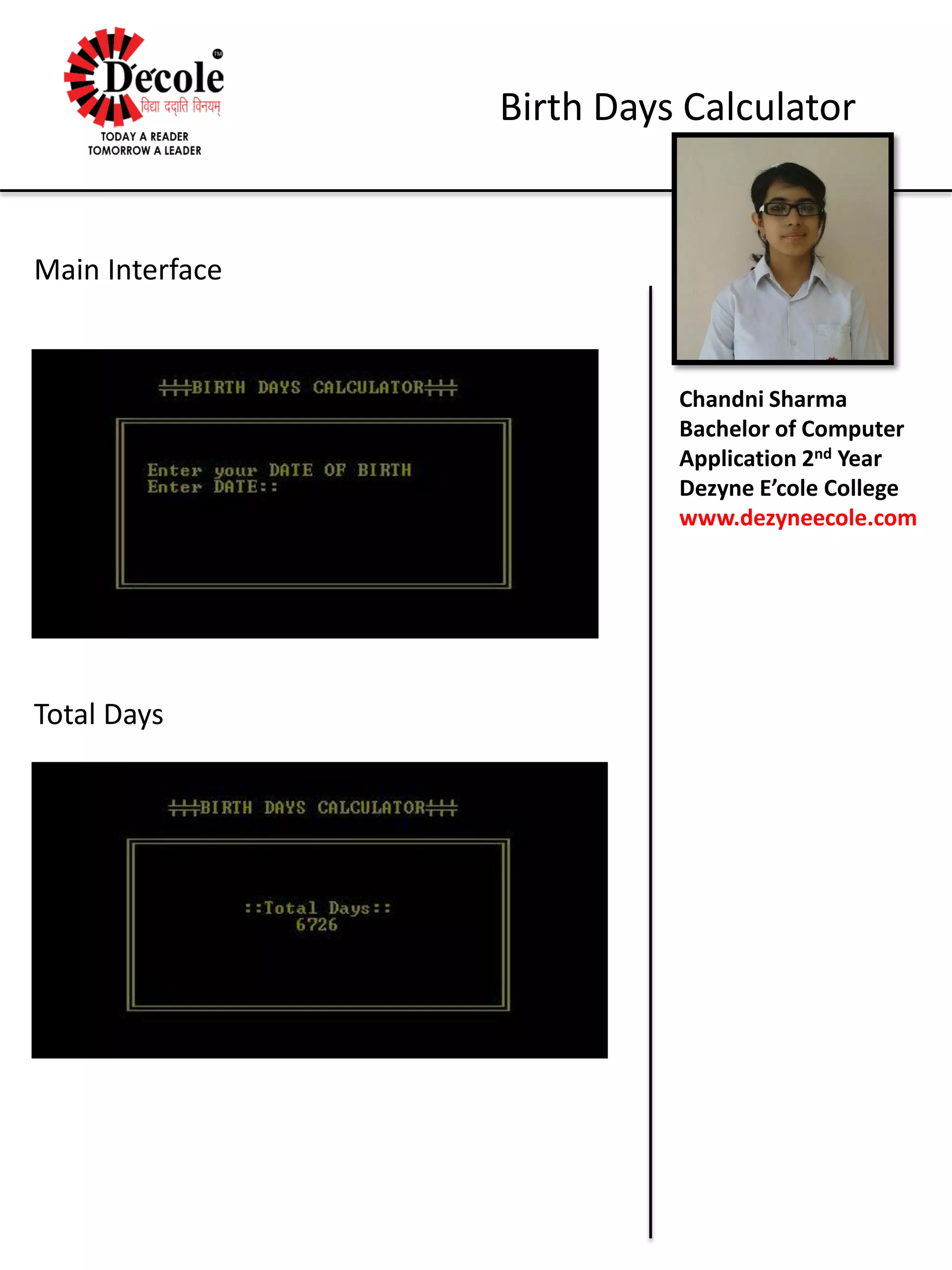 Chandni | PDF | Programming Languages | Computing