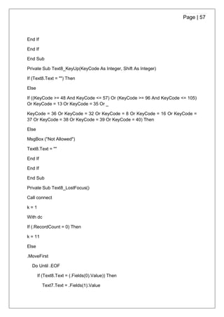 Billing project | PDF