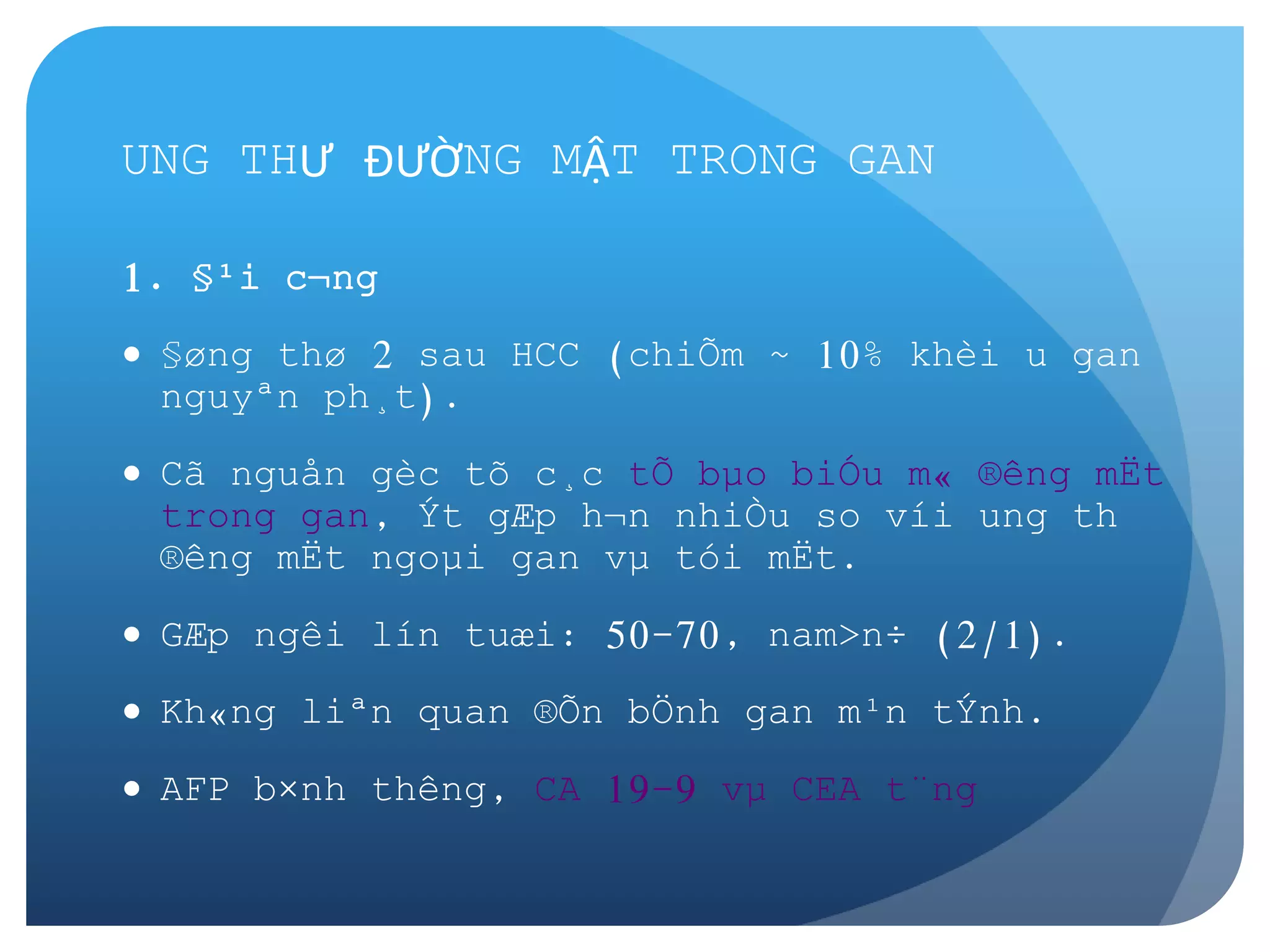 Chẩn đoán và điều trị ung thư gan | PPTX