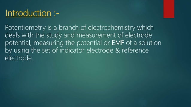 Potentiometry ppt By Chand.pptx
