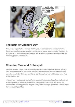 Chandra Dev: Unveiling the Mystery of the Moon God | PDF