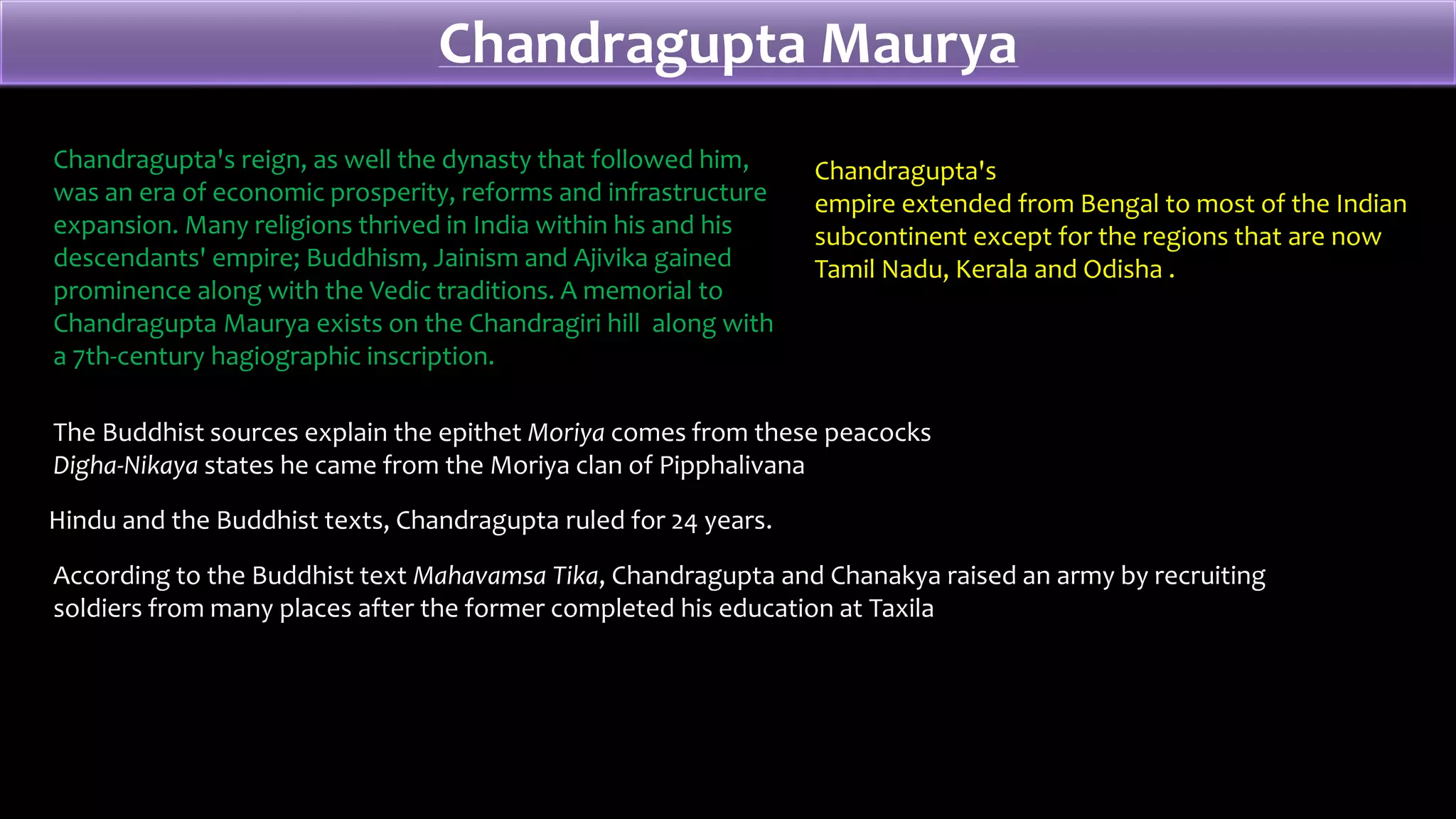 Chandragupta Maurya Empre | PPTX