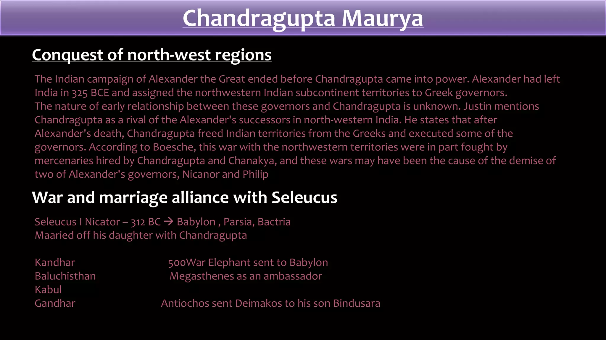 Chandragupta Maurya Empre | PPTX