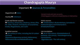 Chandragupta Maurya Empre | PPTX
