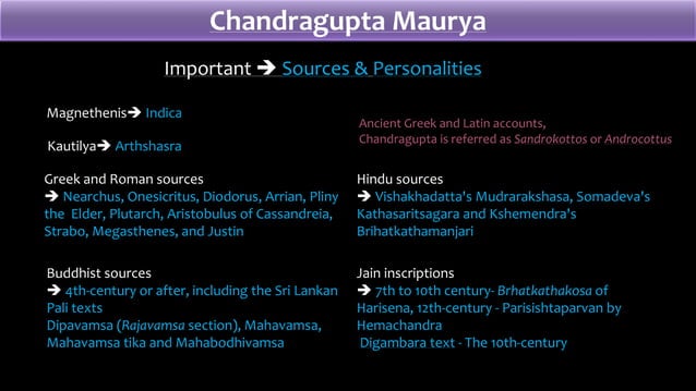 Chandragupta Maurya Empre | PPTX