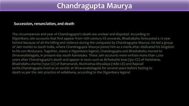 Chandragupta Maurya Empre | PPTX
