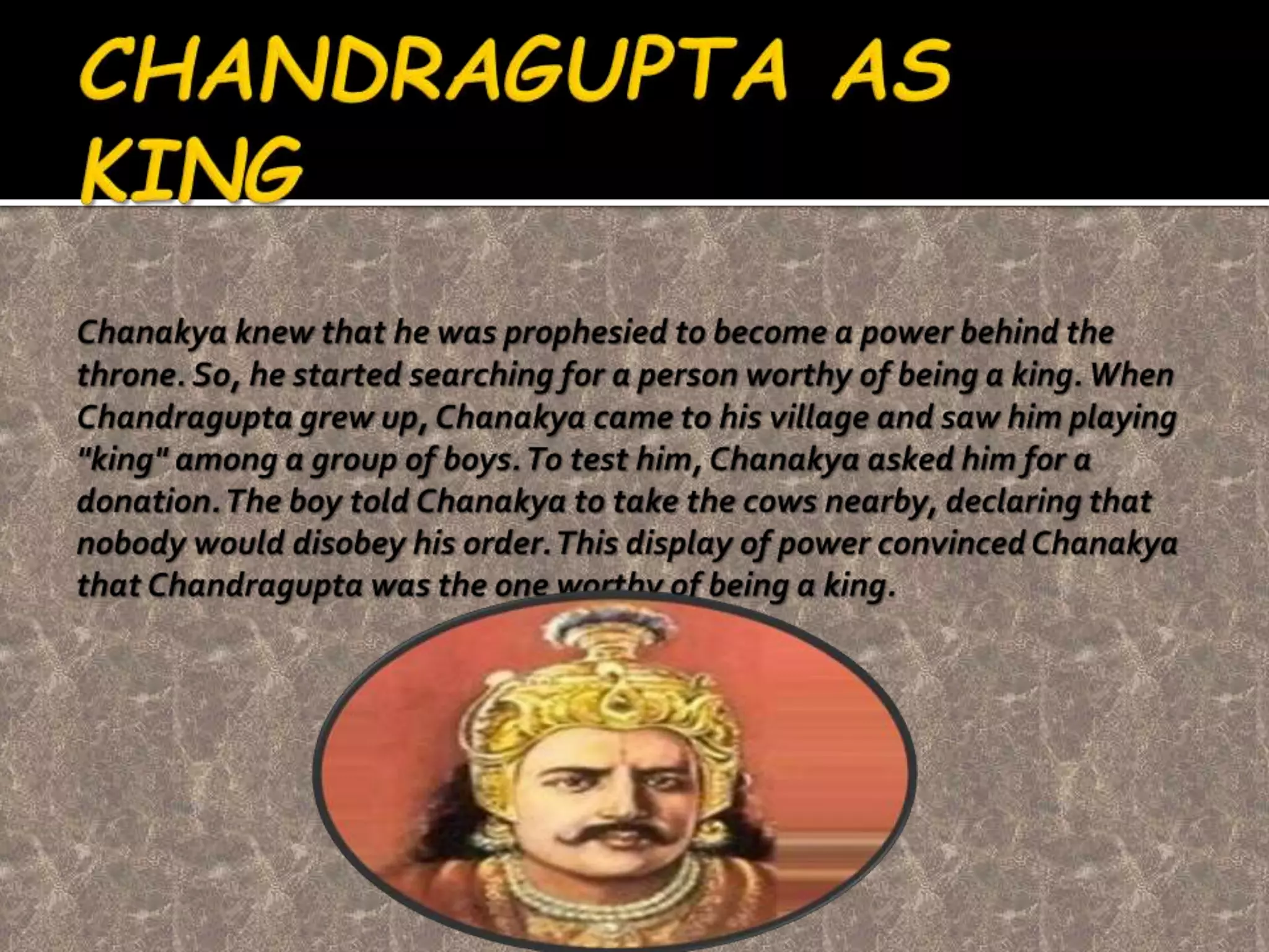 Chandra gupta maurya - ppt | PPTX