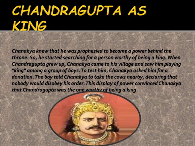 Chandra gupta maurya - ppt | PPTX