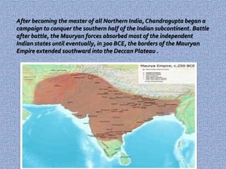 Chandra gupta maurya - ppt | PPTX
