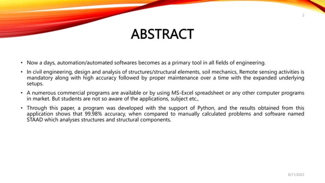 design of rectangular indeterminate beams using python | PPT