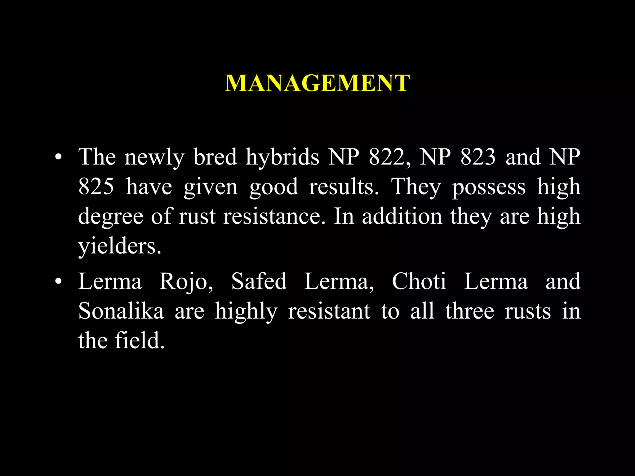 Black stem rust of wheat | PPTX
