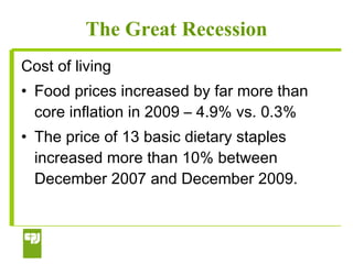 The Great Recession? What Happened to Economic Security in 2009 | PPT