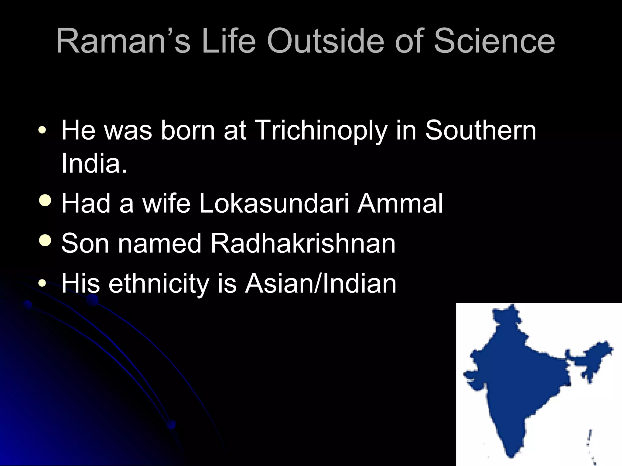 Chandrasekhara venkata raman | PPT