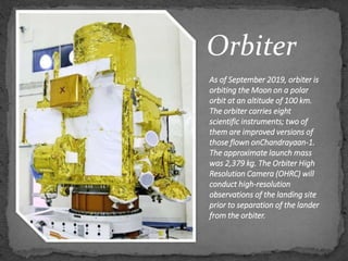 CHANDRAYAAN 1 AND 2 | PPTX