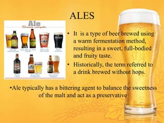 beer processing and health benefits. | PPT