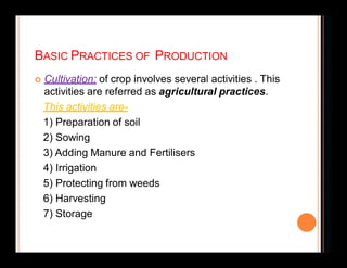 Crop prodiction Ch-1 | PDF | Agriculture | Industries