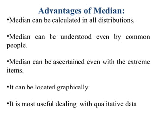Measure of Central Tendency | PPT