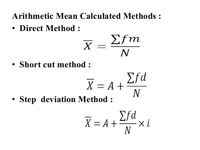 Measure of Central Tendency