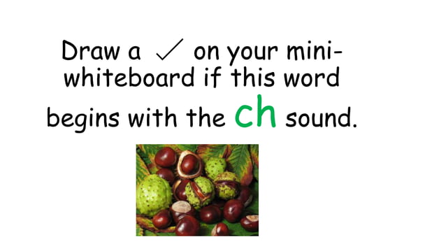 Ch and Sh Sounds | PPTX