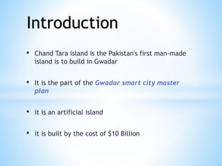 Chand Tara island information about the future island | PPTX