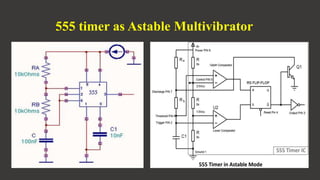 555 timer as Astable Multivibrator | PPTX