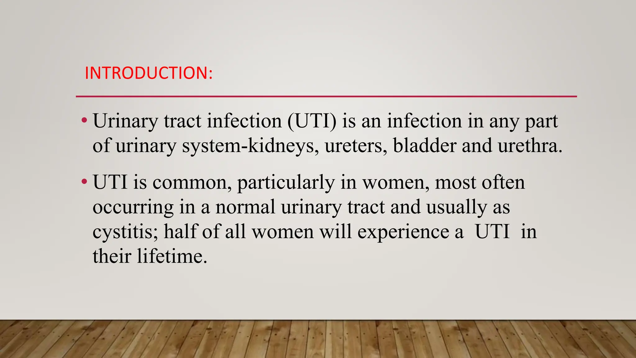 Urinary tract infections-(UTI) pptx slide share | PPT