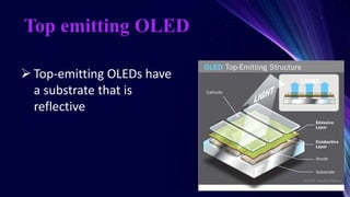 oled(organic light emmiting diode) ppt(power point presentation) | PPTX