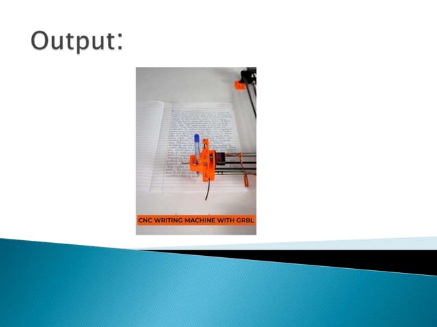 A project presentation on the topic mini cnc | PPTX | Technology & Computing