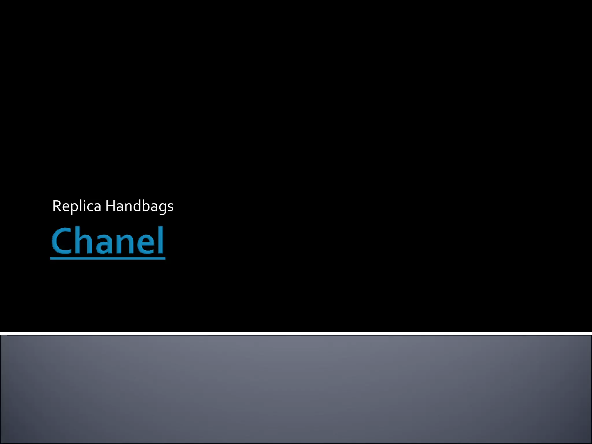 Chanel | PPT