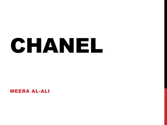 Chanel | PPTX