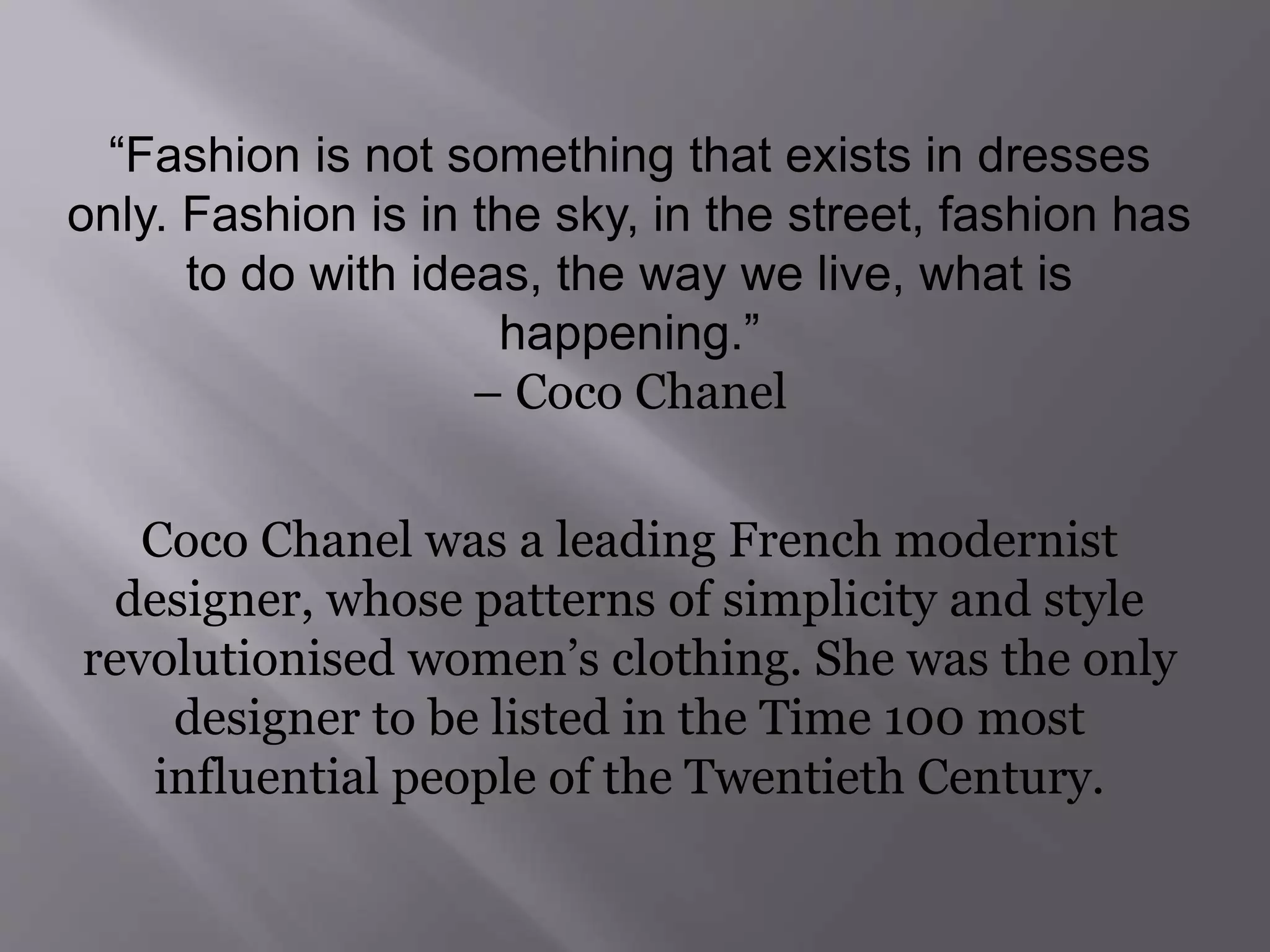 Chanel | PPT