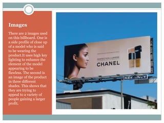 Chanel billboard deconstruction | PPT