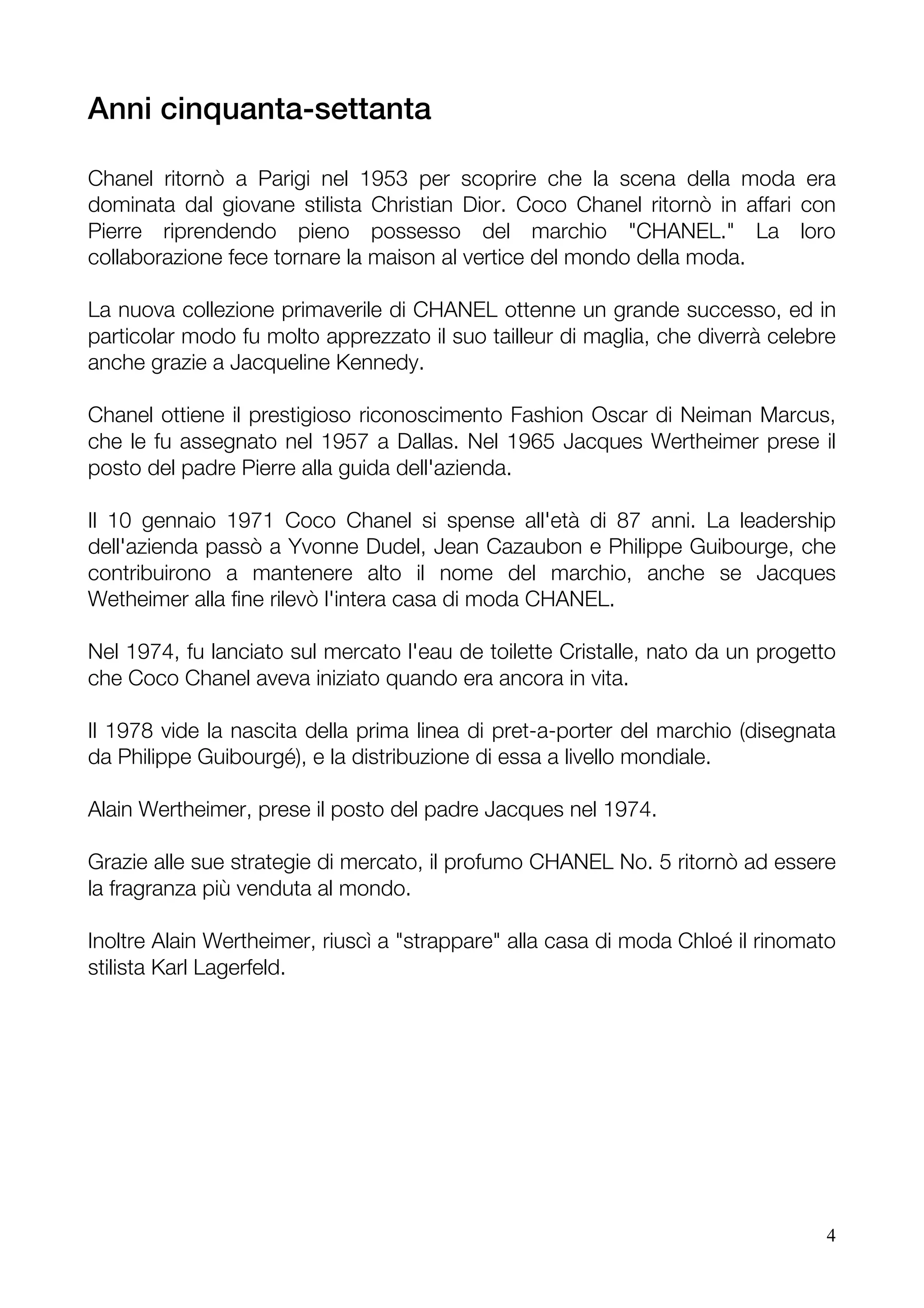 Chanel - Brand Analysis | PDF