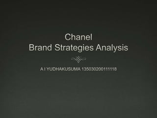 Chanel brand analysis | PPTX