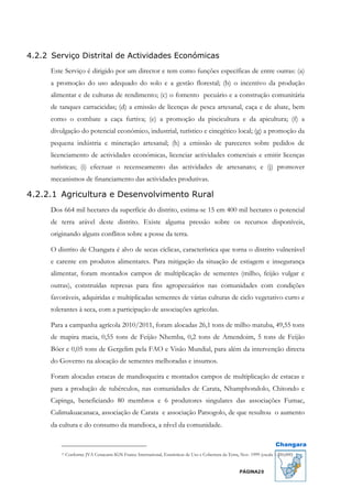Perfil do distrito de Changara - Tete | PDF