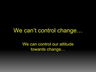 Embracing Change | PPT