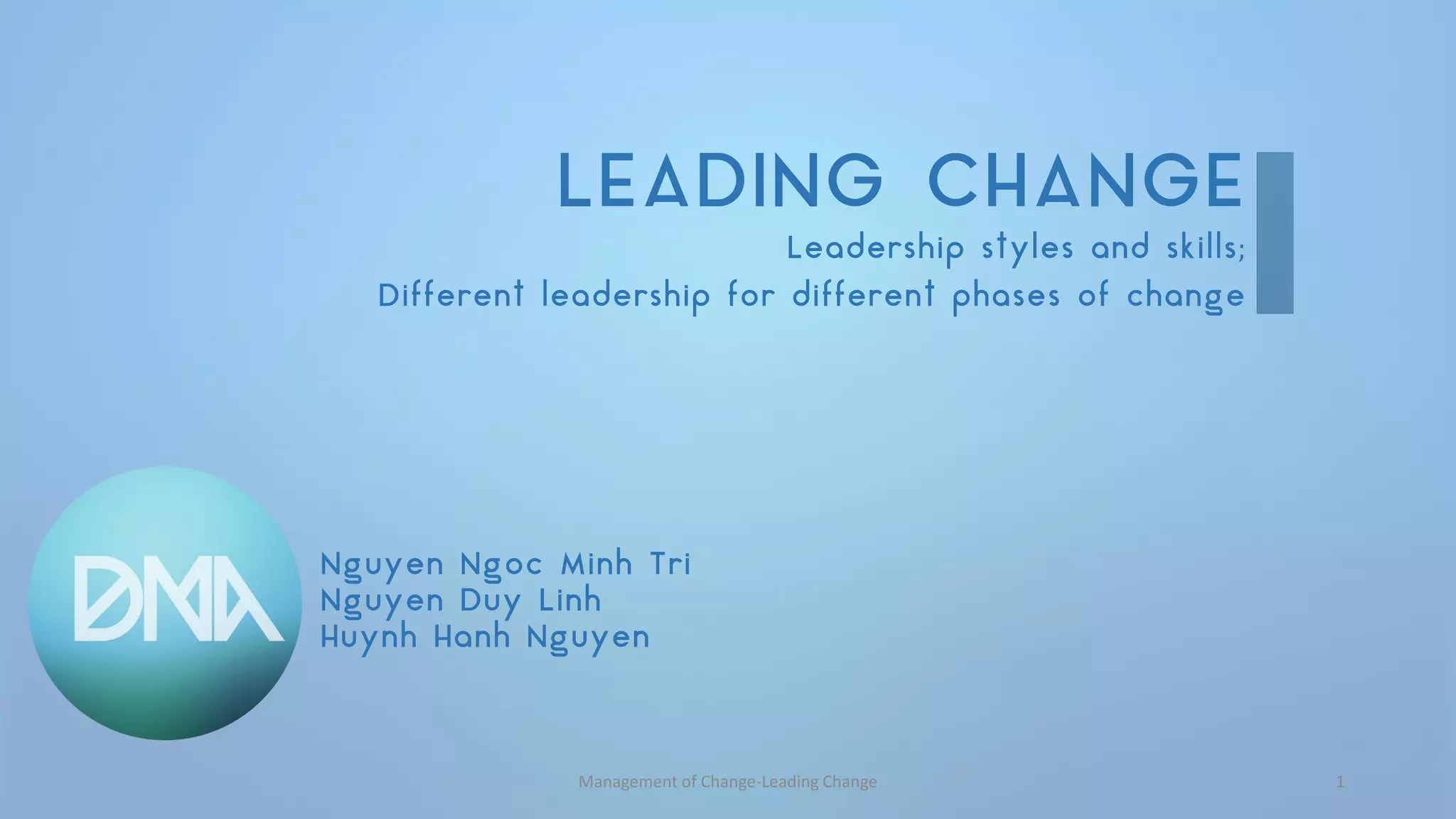 Leading change | PDF
