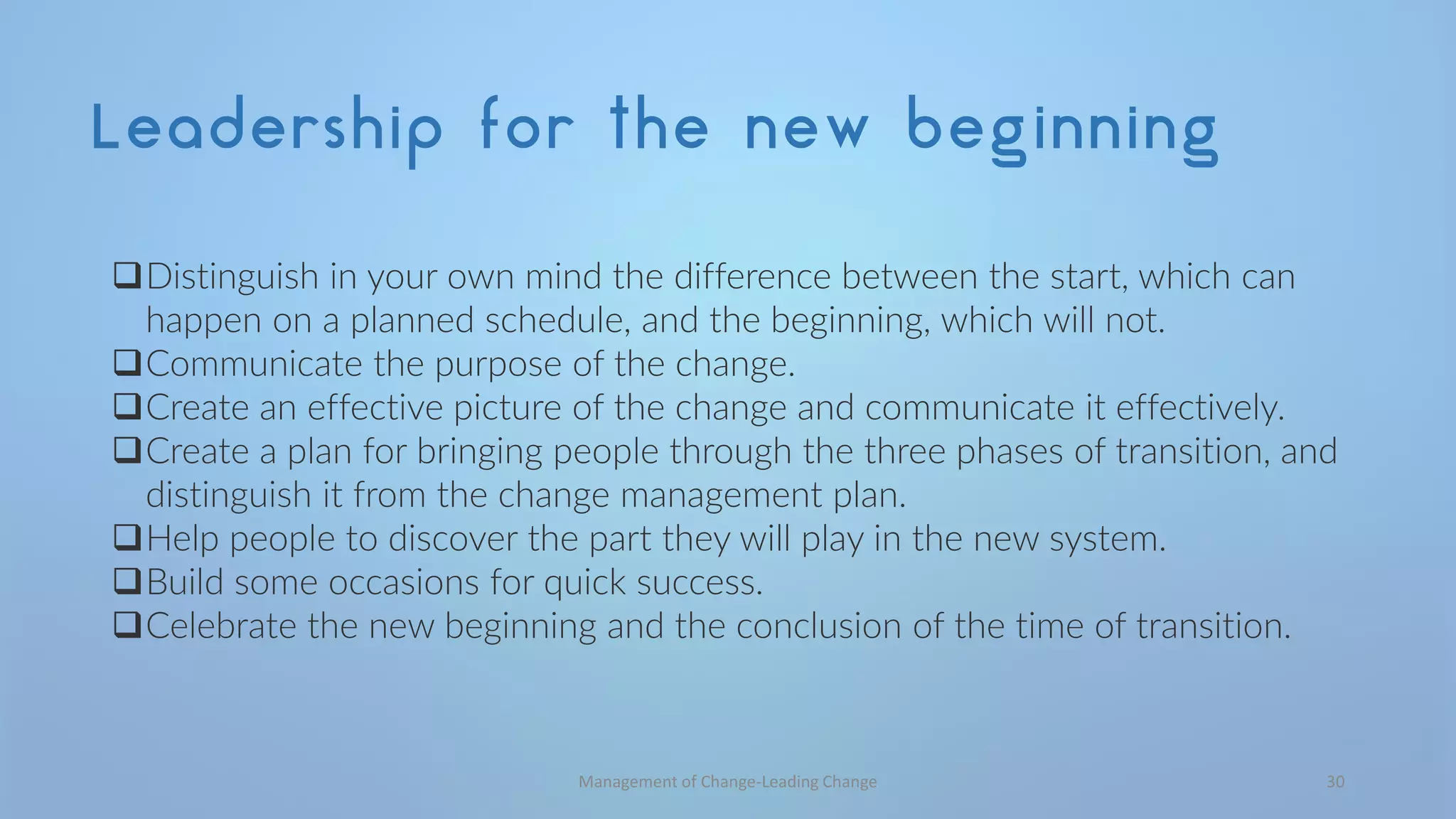 Leading change | PDF