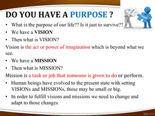 Be the change you wish to see | PPTX