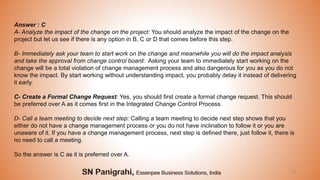 #Perform Integrated Change Control (PICC) Process for PMP Exam - By SN ...