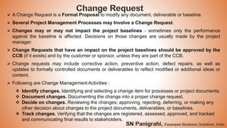 #Perform Integrated Change Control (PICC) Process for PMP Exam - By SN ...
